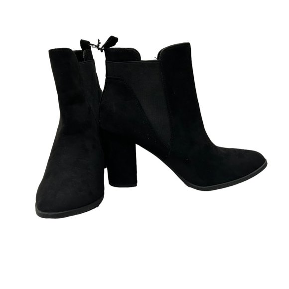 George | Shoes | George Ankle Faux Suede Boots With Side Panels 4in ...